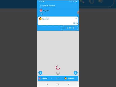Spanish - English and English to Spanish Translator