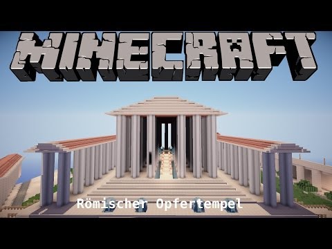 Roman Temple Minecraft Project