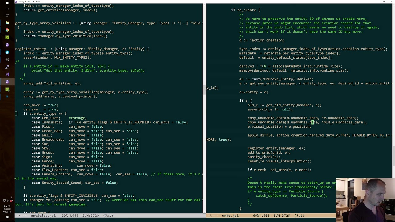 Game Engine Programming: Undo System Improvements 1