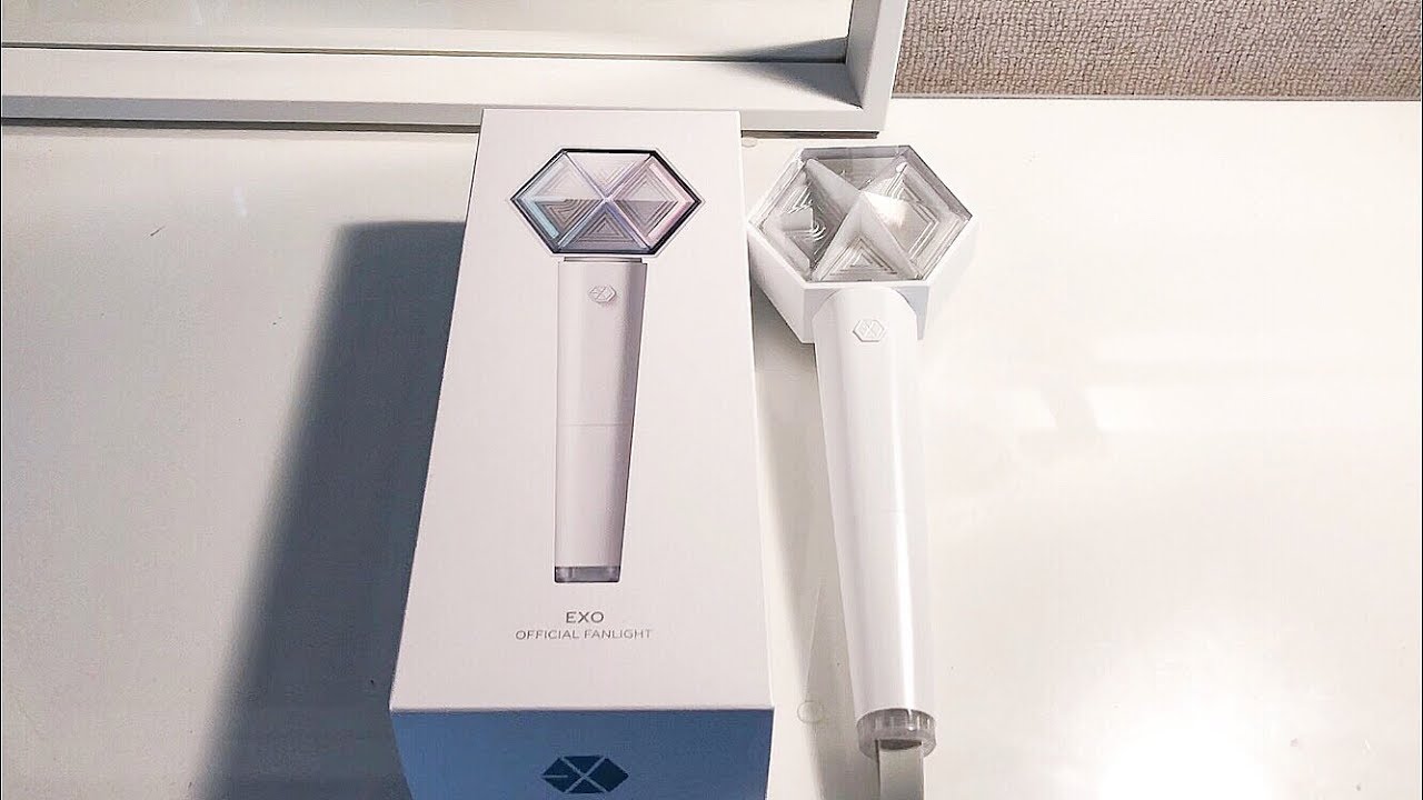 [Unboxing] EXO Official Lightstick Version 3.0