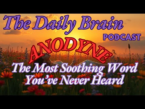 The Daily Brain ANODYNE The Most Soothing Word You’ve Never Heard