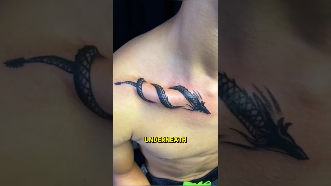 You Won’t Believe This 3D Tattoo Is Real