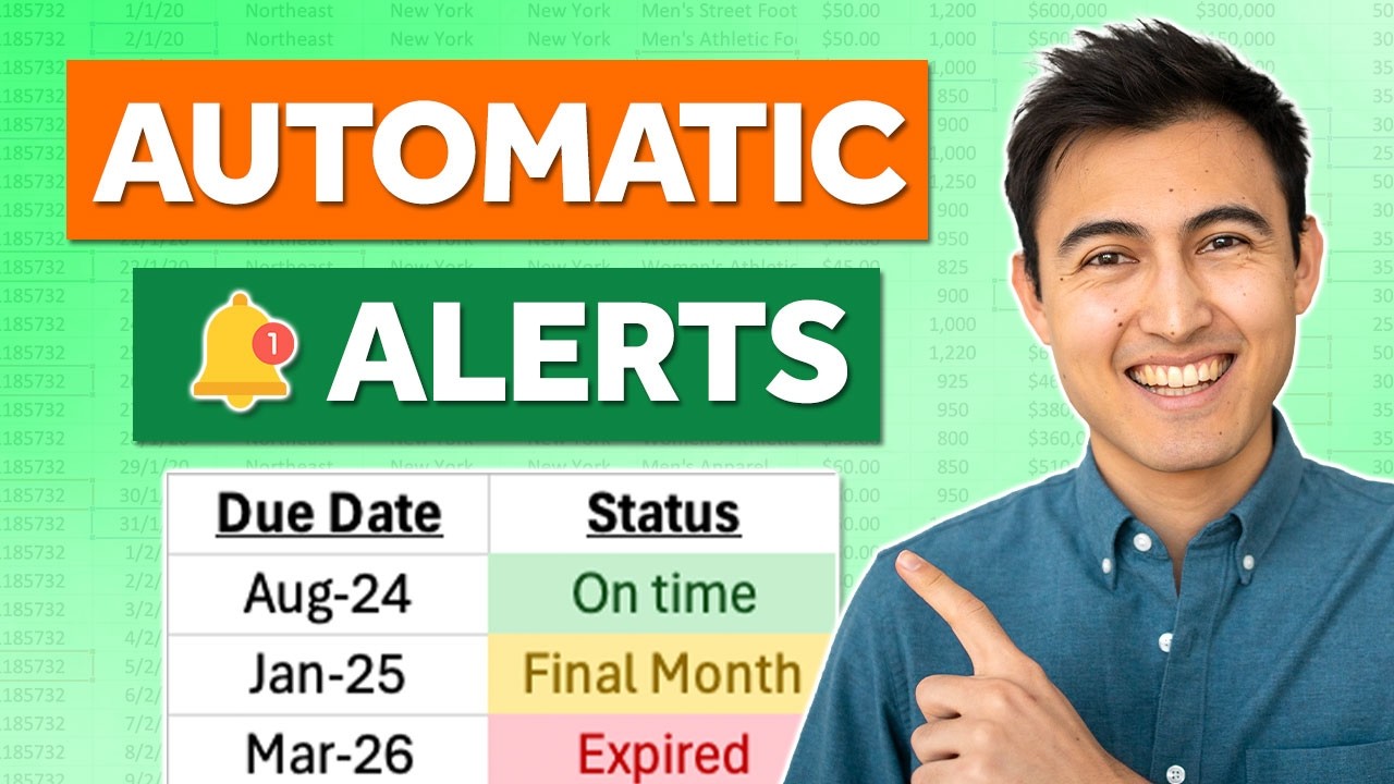 Excel: Automatic Alerts & Popups to Boost Productivity!