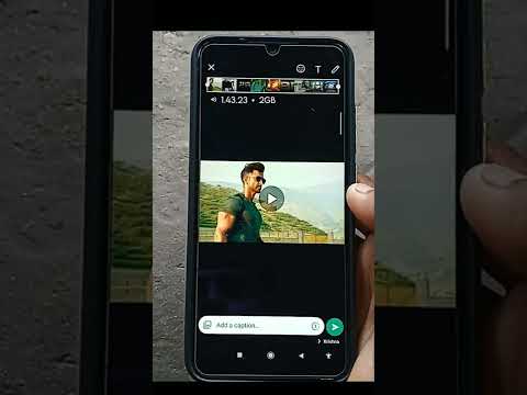 how to send full movie on whatsapp