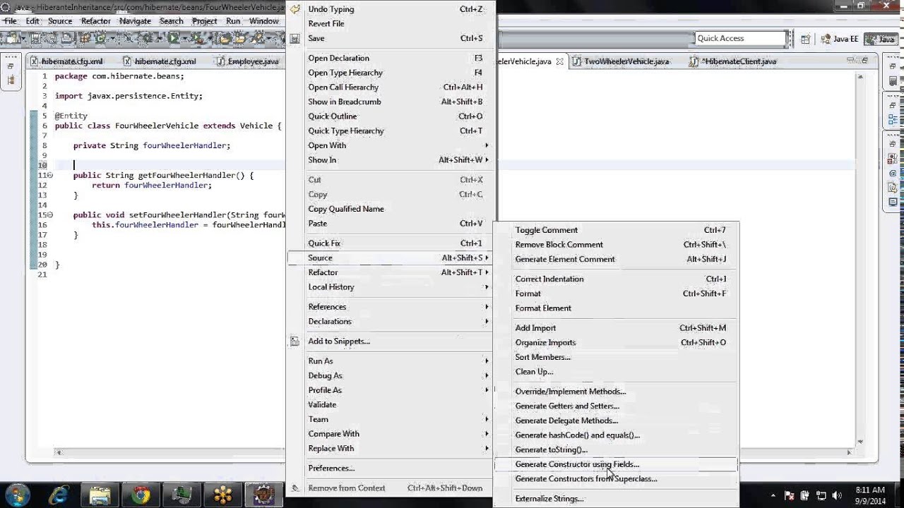 Single table inheritance