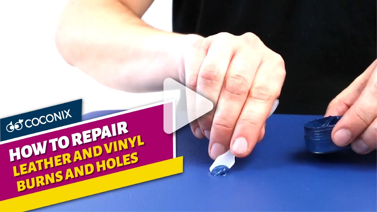 How To Repair Leather and Vinyl Burns and Holes