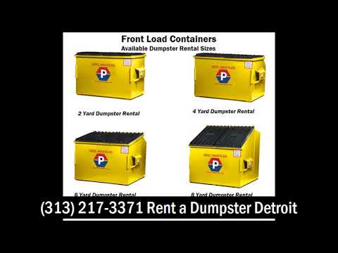 Rent a Dumpster Detroit 313-217-3371 | Priority Waste