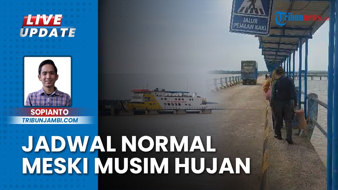 Suasana Pelabuhan Roro Kuala Tungkal Masih Normal, Simak Jadwal KMP ...