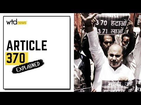 Article 370 in Jammu And Kashmir: Explained
