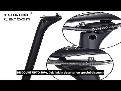 ELITAONE MTB Carbon Seat Post 31.6/30.9/27.2/ Offset 20mm Road Bike Seatpost Carbon Fiber