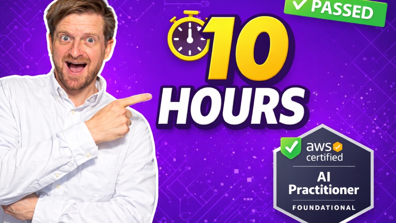 I Passed AWS AI Practitioner (AIF-C01) in 10 Hours - Here's How (2026)