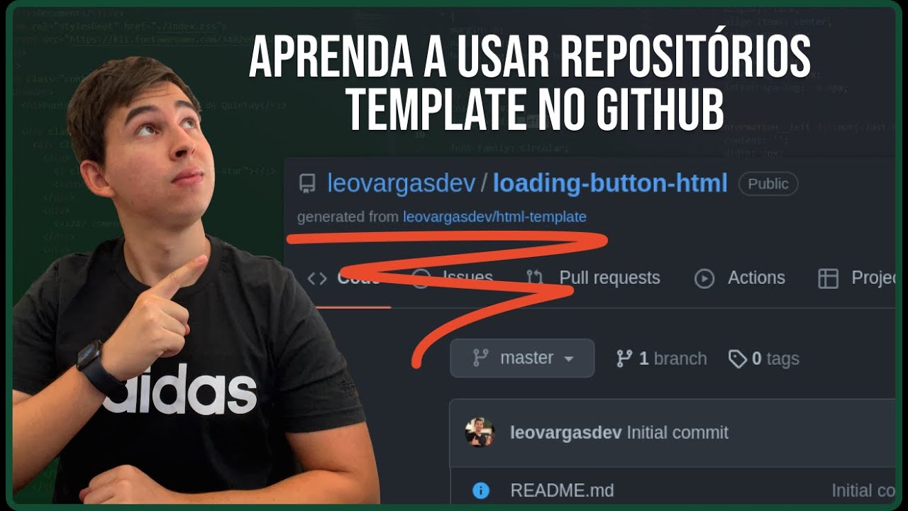 Aprenda a usar Repositórios Template no GITHUB