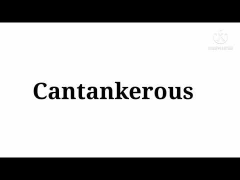 bad-tempered!?[ Cantankerous]