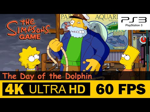The Day of the Dolphin | The Simpsons Game | Walkthrough, No Commentary, PS3