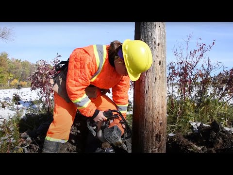 How We Restore our Hydro Poles