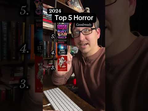 Top 5 Horror Books of 2024 on Goodreads! #bookrecs #booktube #bookrecommendations #horrorbooks