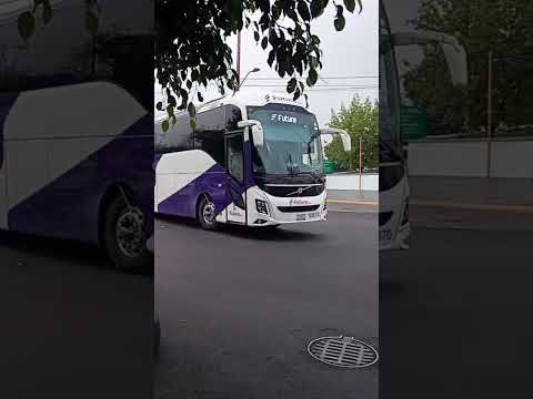 Volvo 9800 De futura select uniendo México saliendo de la central de autobuses de norte #shorts