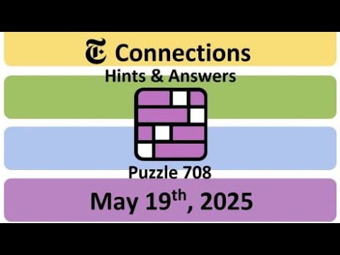 connections hint | nyt connections hint | connections hint today | connections may 19 |connections