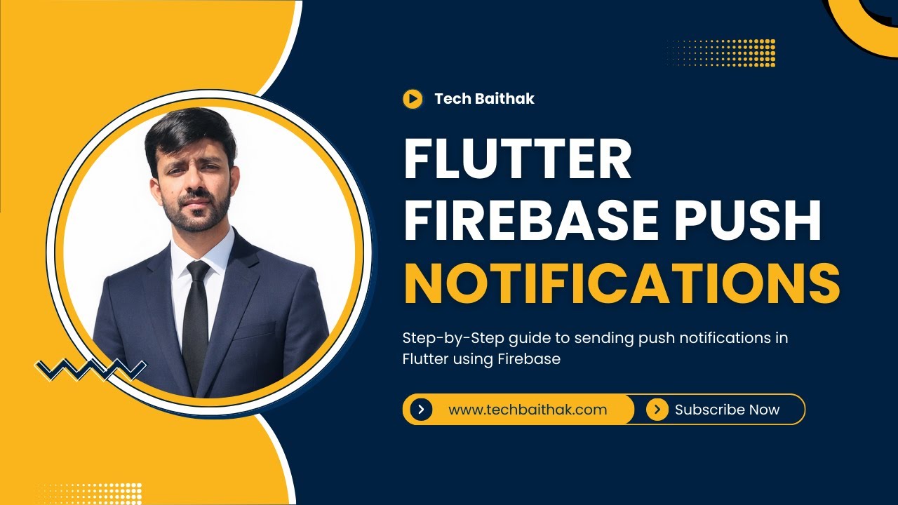 How to Send Push Notifications in Flutter Using Firebase (FCM) | Master Flutter Push Notifications