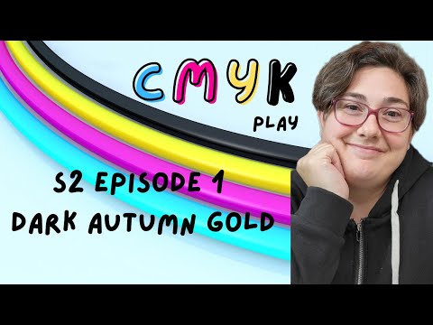 CMYK Play Season 2 Episode 1 - Dark Autumn Gold - color mixing/ kettle dyed yarn
