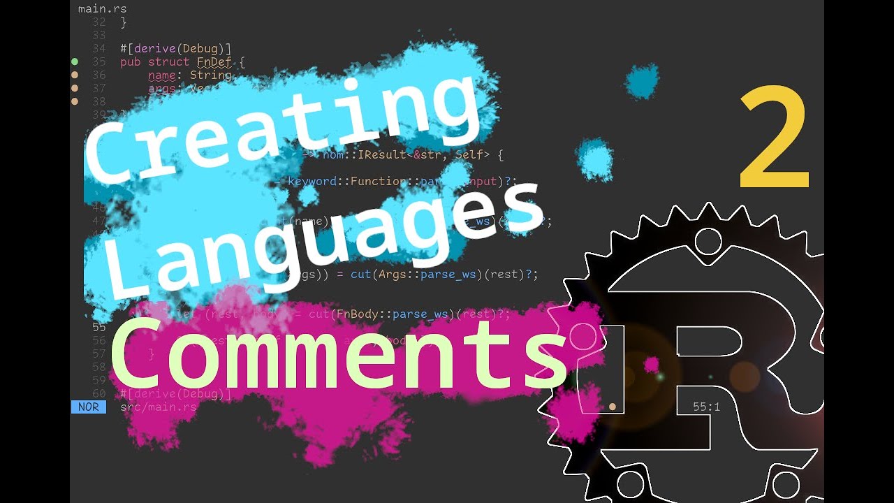 Parsing Functions And Comments Creating A Programming Language Tutorials The Rust