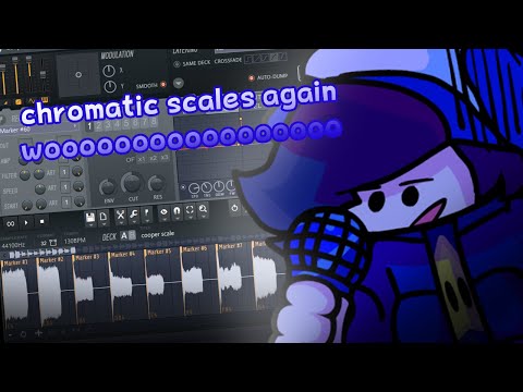 a slightly less mediocre chromatic scale tutorial