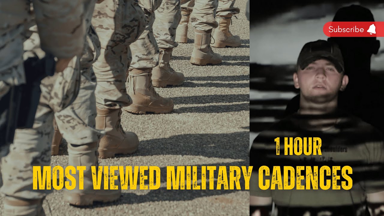 1 Hour - 2025's Top U.S. Military Cadences and Remixes (Studio Recorded) | Workout Playlist