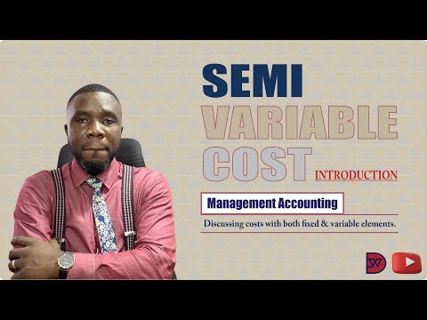 SEMI VARIABLE COST - Introduction