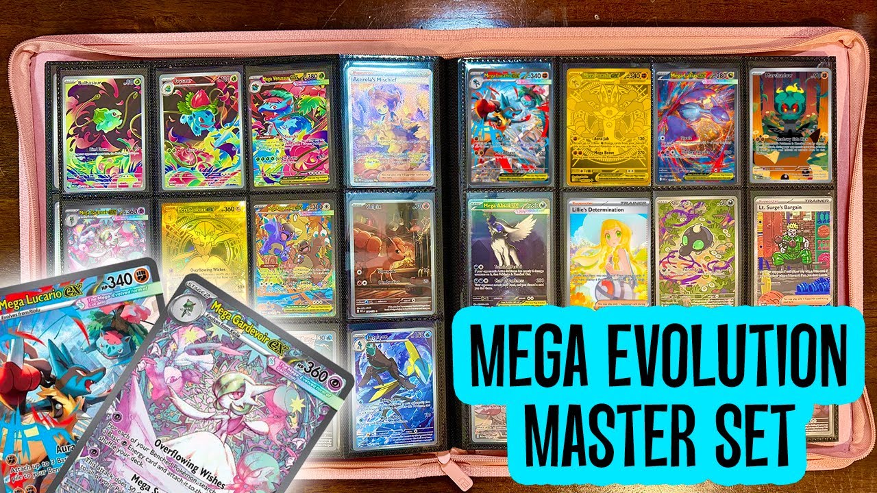 Pokemon Mega Evolution Complete Master Set - 310 Cards + Extras!