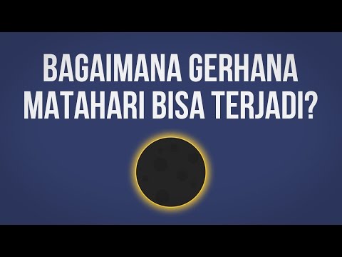 Bagaimana Gerhana Matahari Bisa Terjadi?