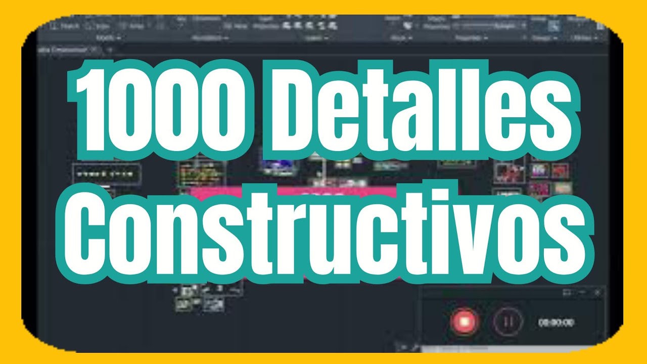 Descargar 1000 Detalles Constructivos para Autocad dwg