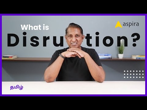 What is disruption? Explain the concept with Air BNB by Rambal, Aspira. UX Design Tamil | தமிழ்