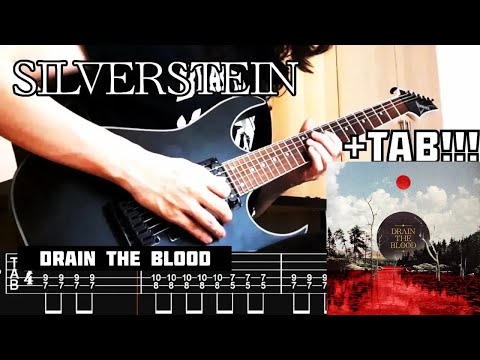 SILVERSTEIN - Drain The Blood (Guitar Cover + TAB) NEW SONG 2025!!! (Accurate TABS)