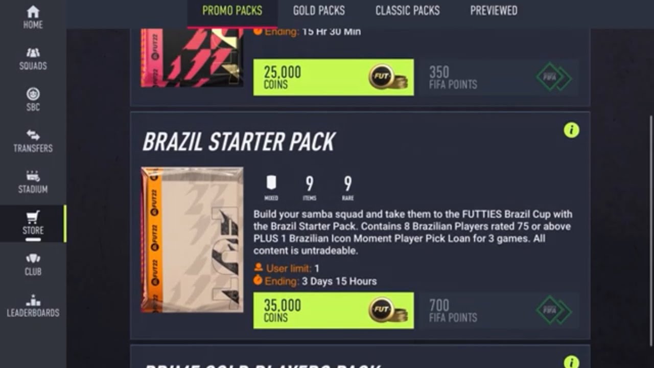 Brazil Starter Pack!