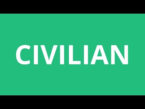 How To Pronounce Civilian - Pronunciation Academy