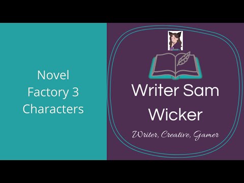 Novel Factory Character Development