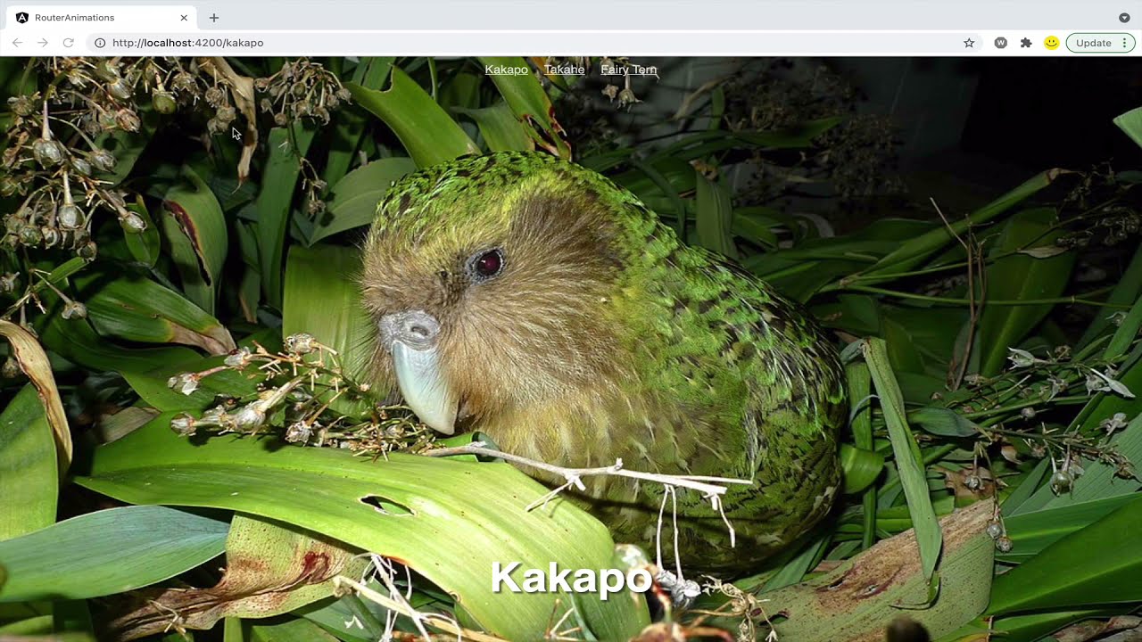 S4E1 Route Transition Animations