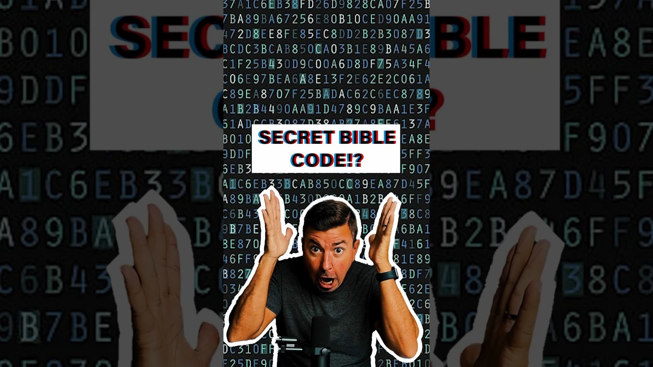 SECRET bible code FINALLY REVEALED?! 🤯😮 #christian #bible #jesus #torah #biblecode #supernatural