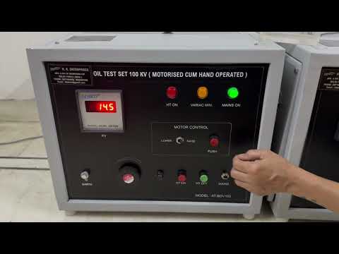 Oil Breakdown Voltage Test Set - BDV Test Kit Latest Price ...