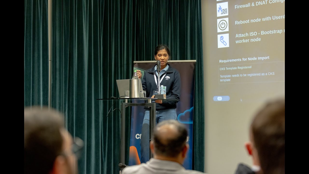 Enhancements on the CloudStack Kubernetes Service | Pearl Dsilva