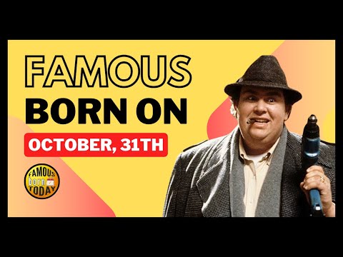 October 31 Famous Birthdays: John Candy, Rob Schneider & More!