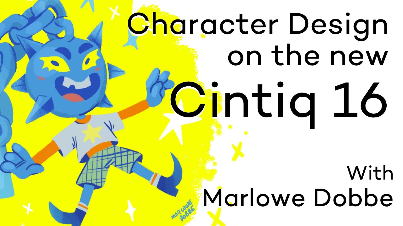 How Marlowe Dobbe Designs Video Game Characters, featuring the new Wacom Cintiq 16