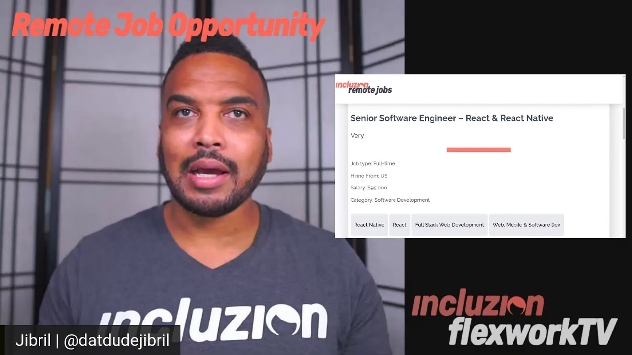 Remote Job Opportunity | Senior Software Engineer – React & React Native