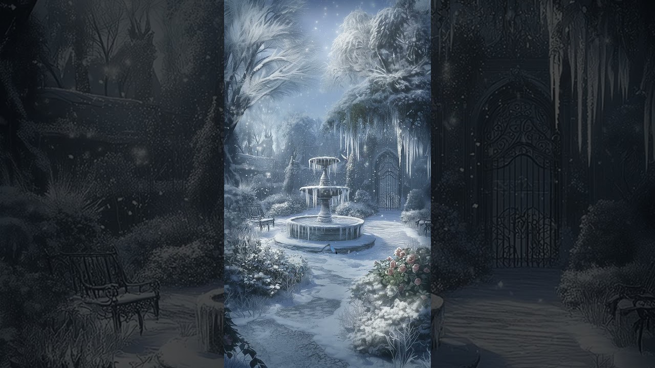 Galaxy Premium Theme - Frozen Garden Animated Lockscreen