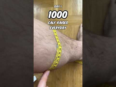 1000 CALF RAISES & FOREARMS for 30 Days - TRANSFORMATION