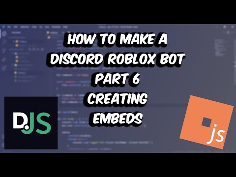 Creating Embeds | Discord Roblox Bot
