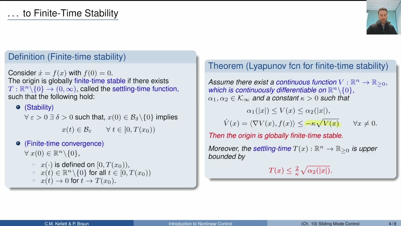 Introduction to Nonlinear Control: Part 10 (Sliding Mode Control)