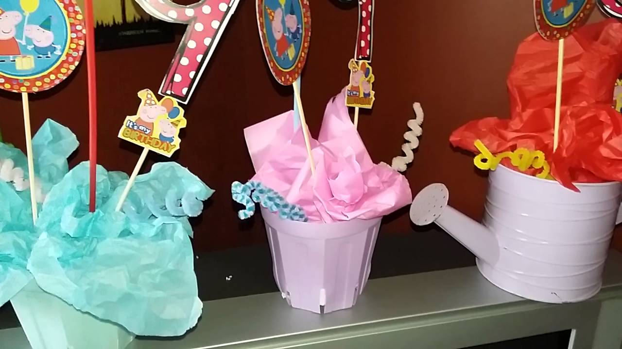 Peppa Pig party supplies haul
