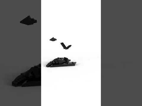 LEGO | Military MOC | F-117A Nighthawk Microscale