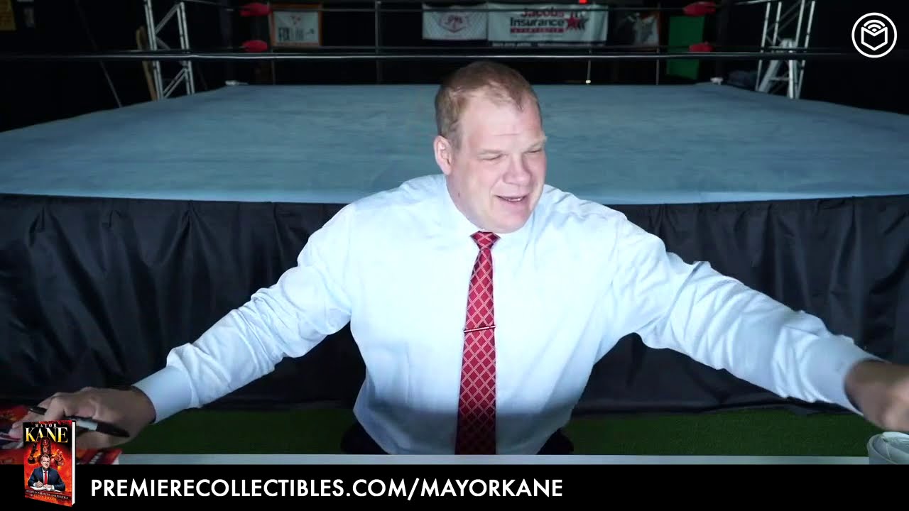 Mayor Kane Book Signing & Interview | My Life In Wrestling And Politics ...